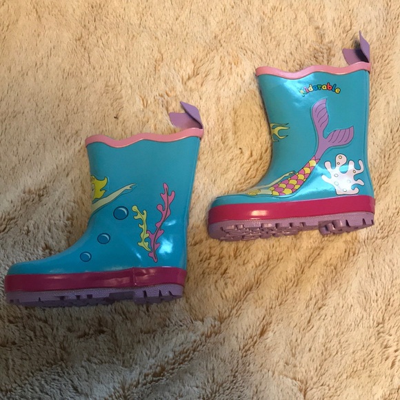 Kidorable | Shoes | Mermaid Rain Boots | Poshmark